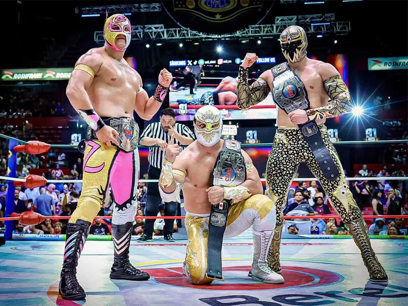 Hay nuevos campeones mundiales de tríos del CMLL