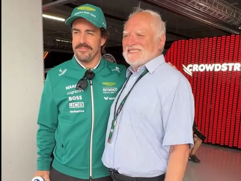 "¿Es en serio?": Pilotos de F1 se sorprenden al conocer al famoso meme ...