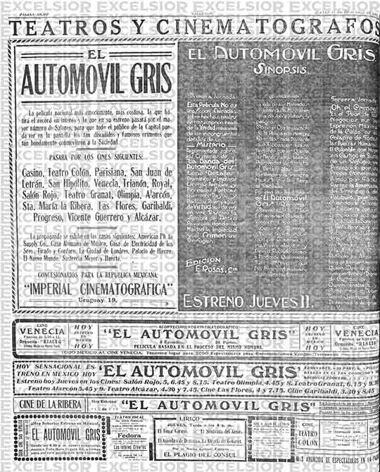Así operaba la legendaria Banda del Automóvil Gris