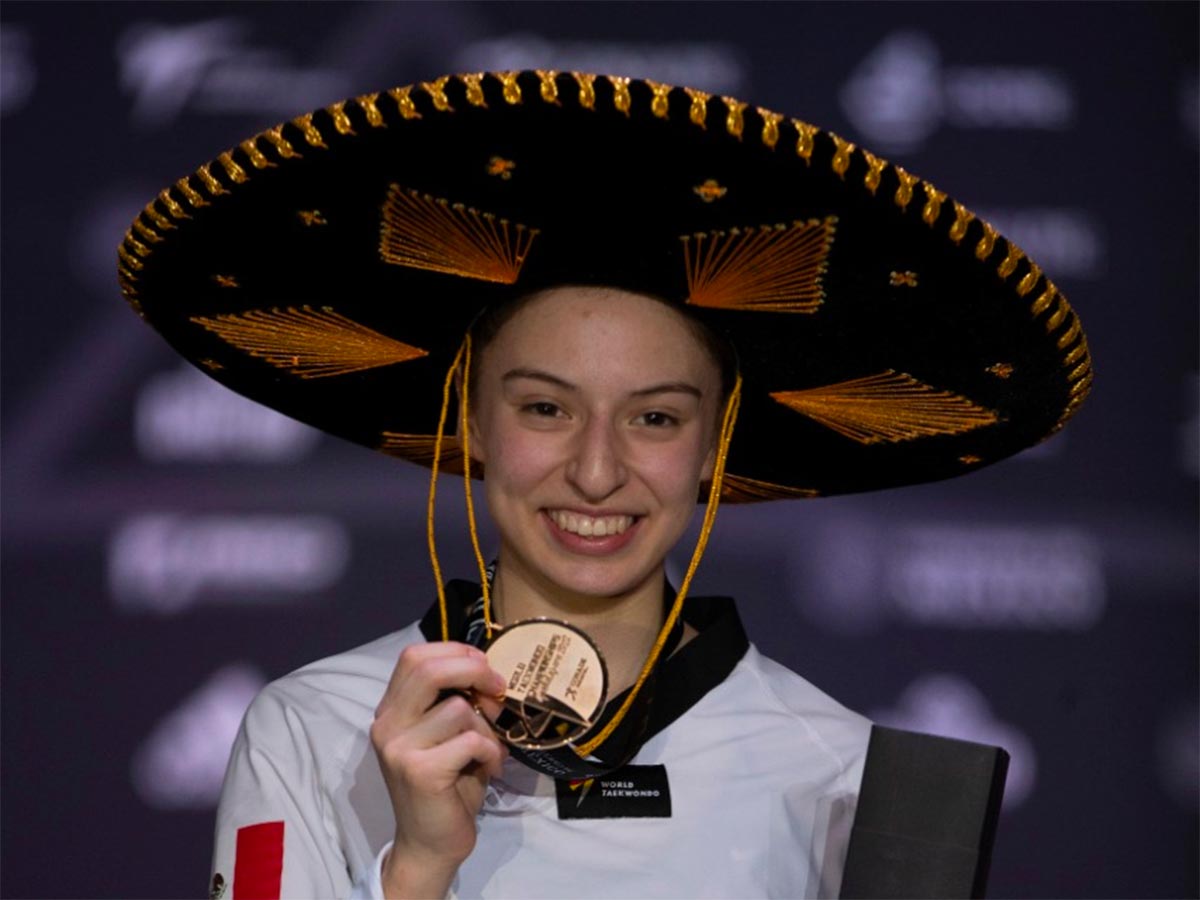 ¡Daniela Souza, México tiene dos campeonas mundiales en Taekwondo! Por ...
