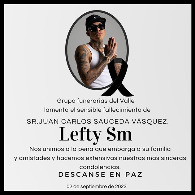 Cientos de fans dan último adiós al rapero Lefty SM, asesinado en su ...