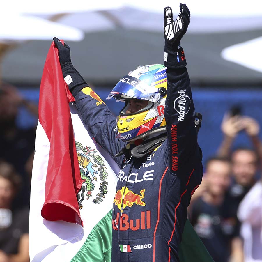 Checo Pérez, orgulloso de representar a México en la F1