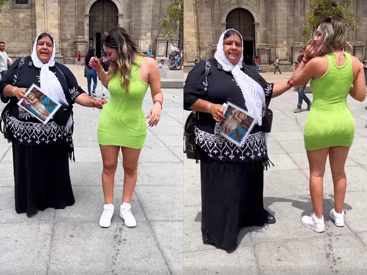 La que se pinta el pelo y la uñas es una piru, dice mujer católica a ...