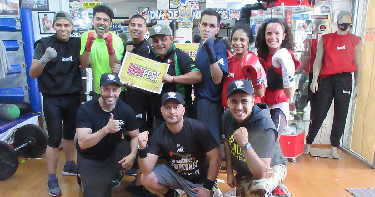 Una fiesta de box en la CDMX