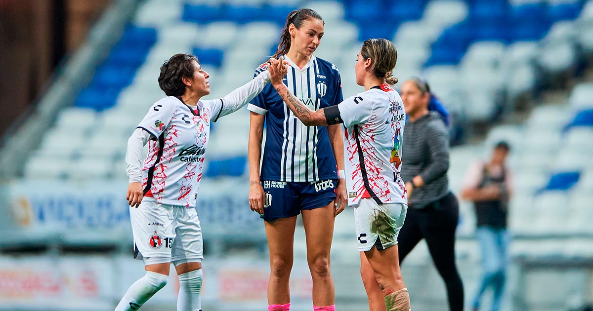 Rayadas muestran músculo en Liga MX Femenil: cinco goles en 23 minutos