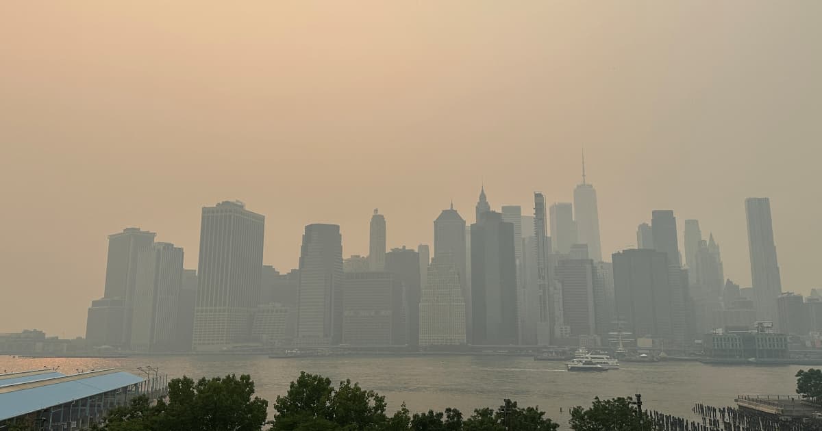 Nueva York vive uno de sus días más contaminados; advierten riesgo mortal
