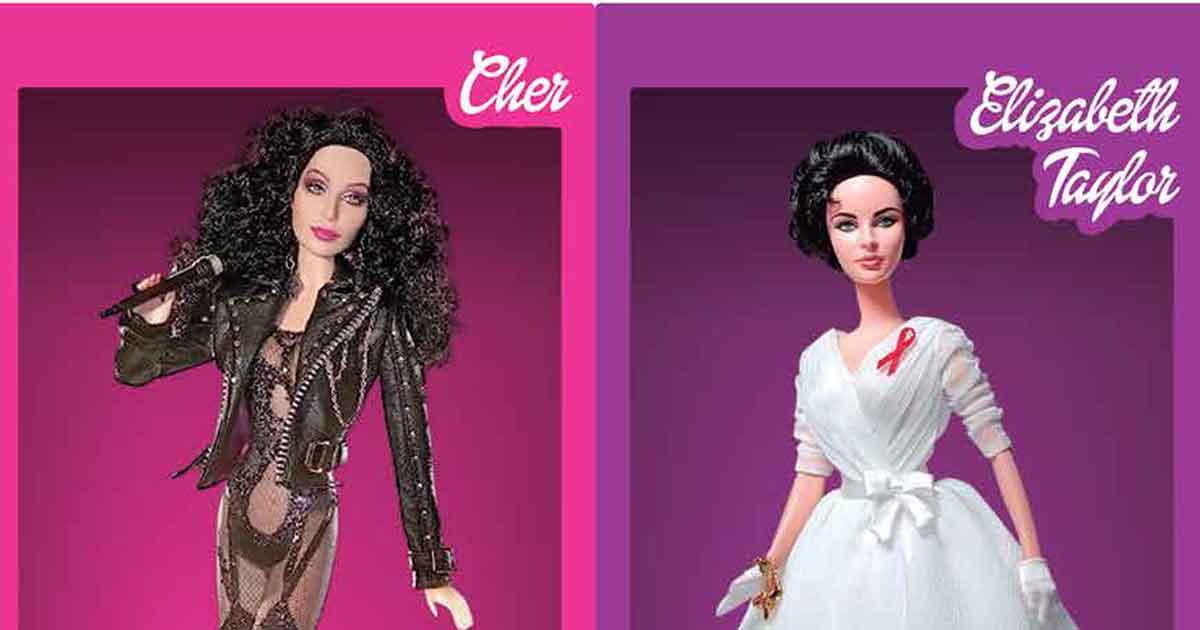 ¡Barbie power! Estas son algunas famosas que han quedado inmortalizadas ...