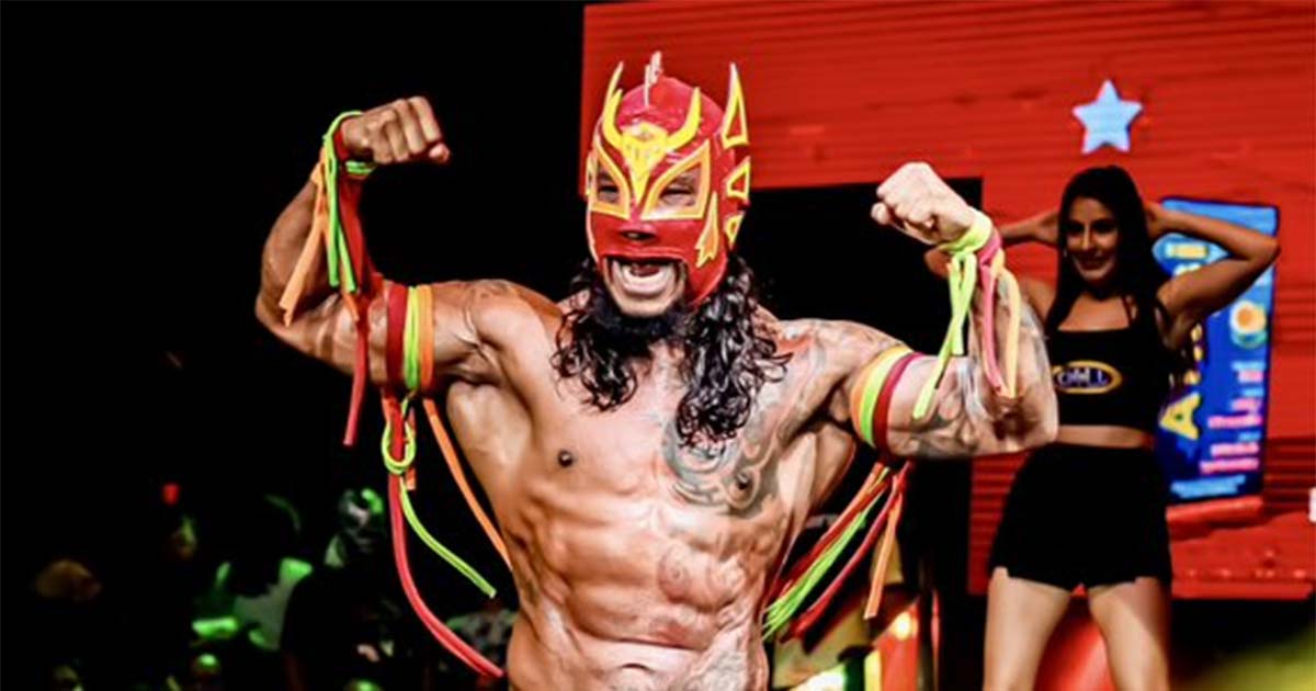 Dragón Rojo Jr quiere consagrarse con la máscara de Templario en el 90 ...