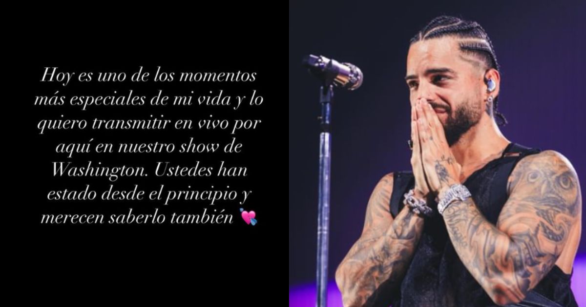 "Hoy es uno de los momentos más especiales de mi vida": Maluma dará un ...