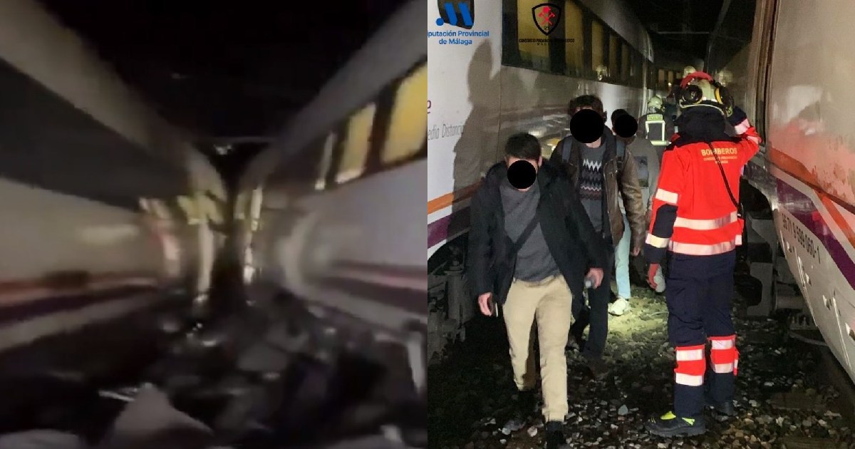 VIDEO: Chocan dos trenes en España; más de 260 pasajeros fueron desalojados