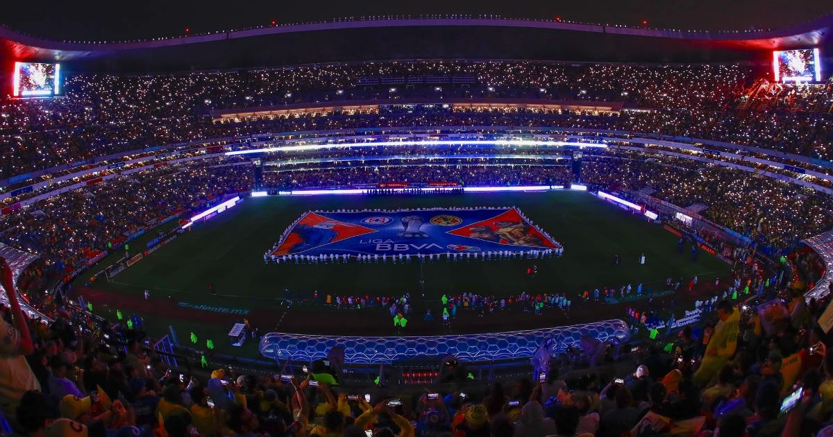 Así fue el ambiente en el Azteca durante la Final América Vs Cruz Azul