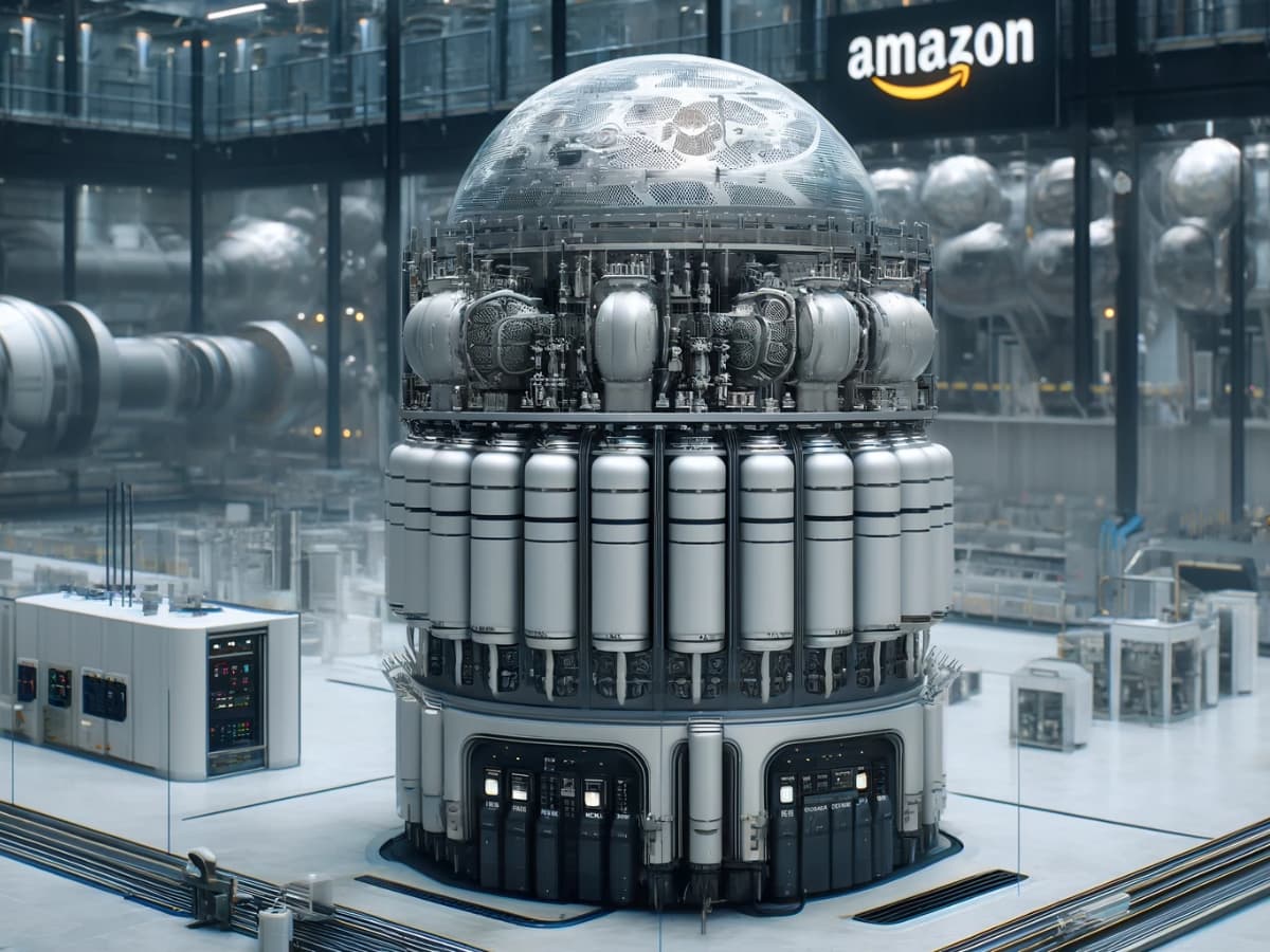 Amazon apuesta por la energía nuclear para atender demanda de la IA