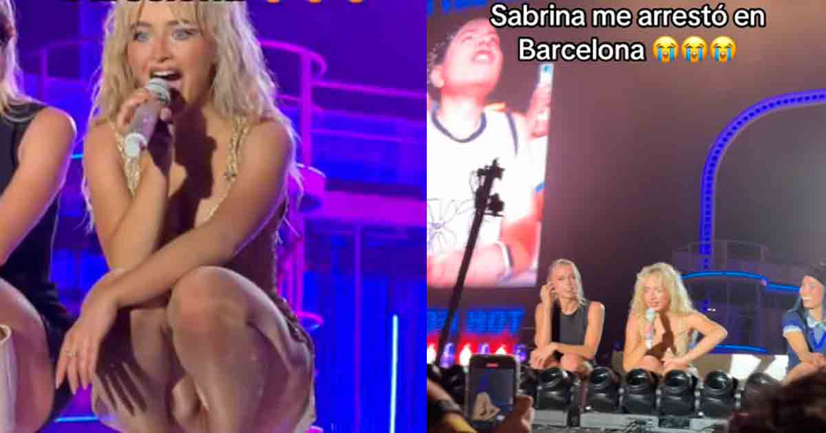 Sabrina Carpenter ‘arresta’ a fan mexicano por ser demasiado sexy ...