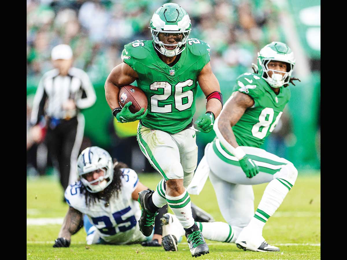 Saquon Barkley y su salto a la fama; el rostro más visible de la NFL