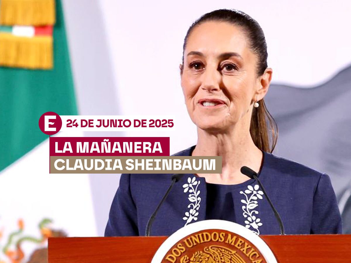 Mañanera de Claudia Sheinbaum hoy 24 de junio de 2025 en vivo