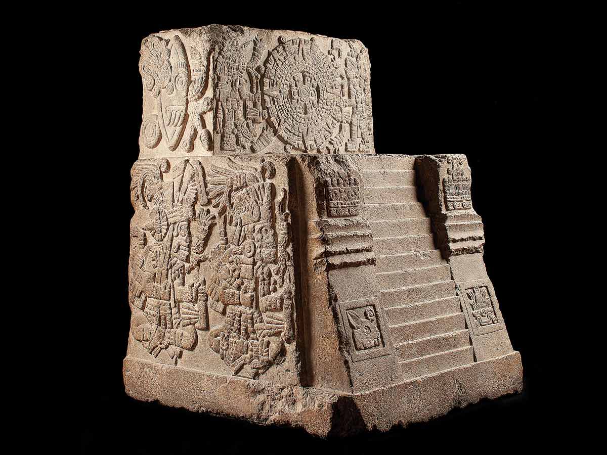 Teocalli de la Guerra Sagrada, símbolo de poder que se tornará efímero