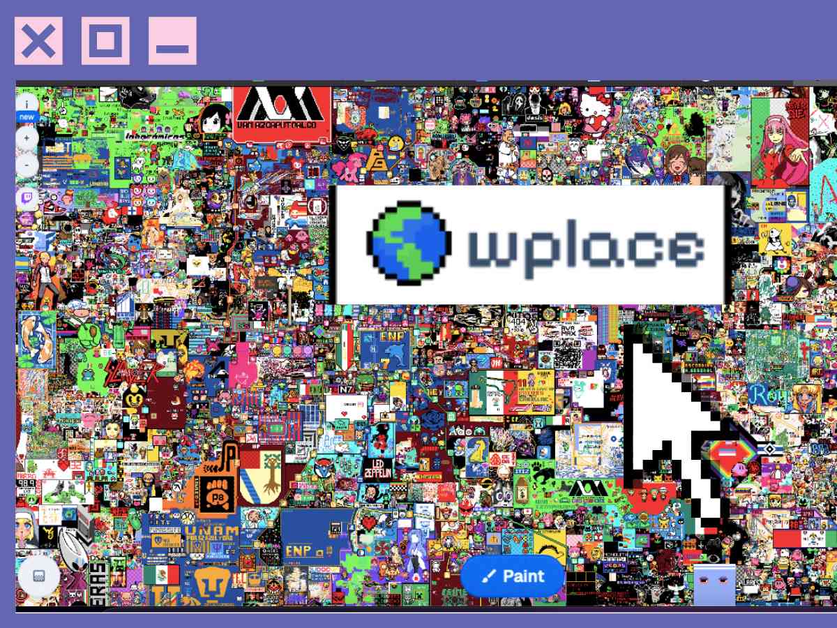 W Place Live: el lienzo mundial de píxeles que arrasa en Internet