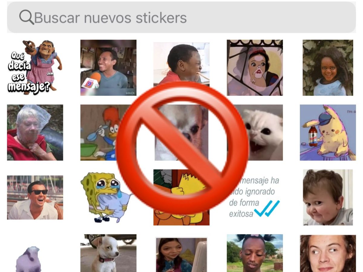 Ley Anti-Stickers: cárcel por hacer un meme de familia, amigos o servidores