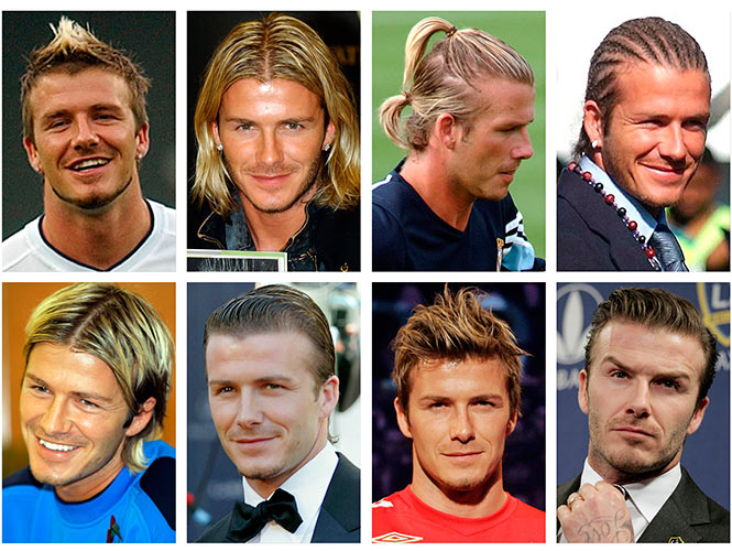 FOTOGALERÍA: Los cortes que le dieron estilo a Beckham | Excélsior