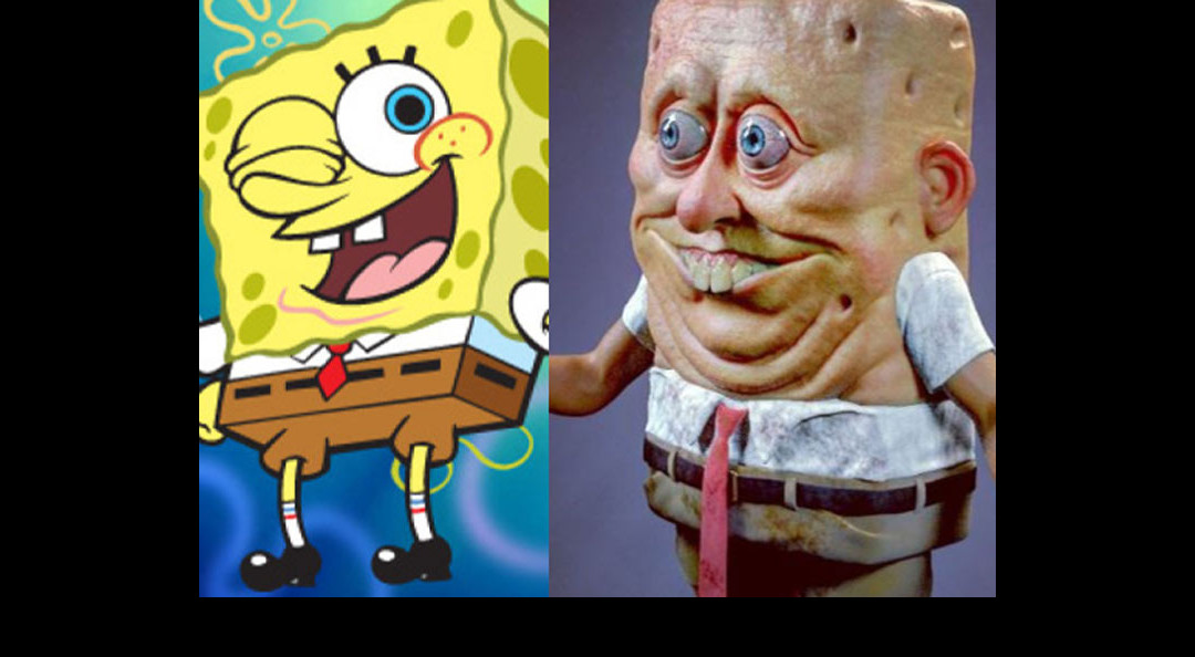 Artista muestra a 'Bob Esponja' y 'Patricio' como si fueran humanos ...