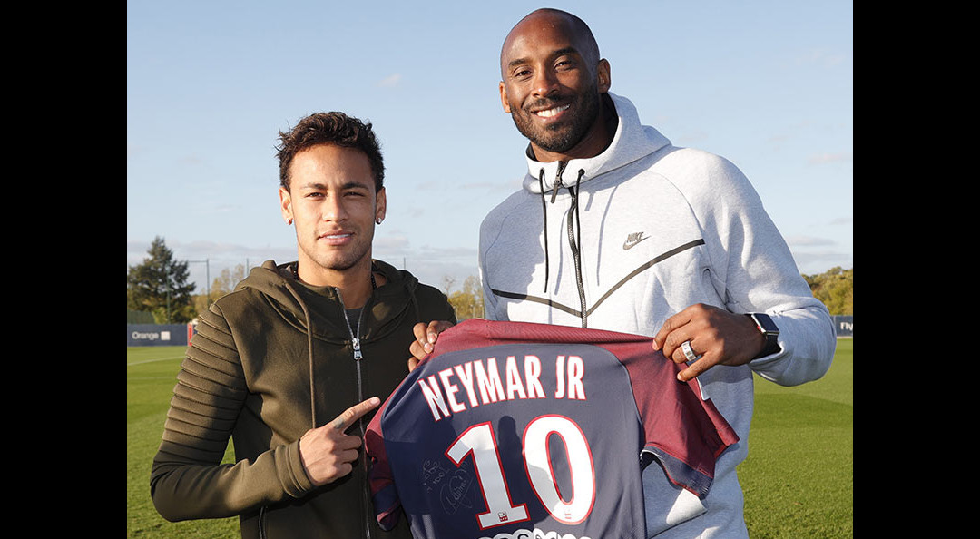 Video: Kobe Bryant visita a Neymar y al PSG | Excélsior