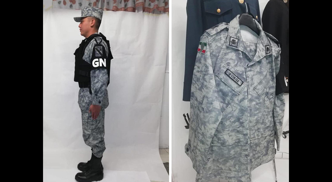 Así es el uniforme de la Guardia Nacional
