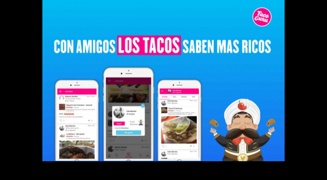 Taco Guru, la app sobre tacos que llegó a 200 mil descargas