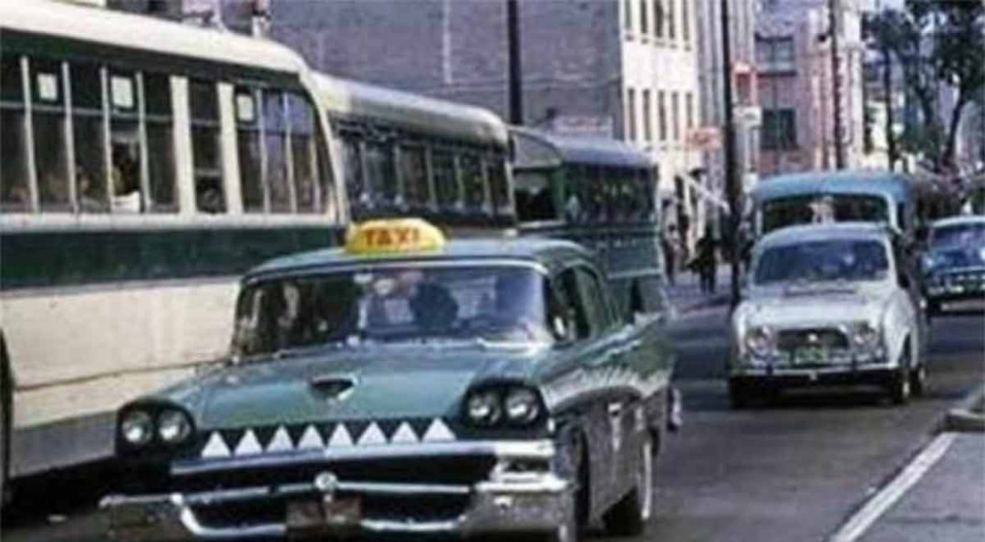 Así eran los taxis 'cocodrilo', un viaje por el pasado de la CDMX