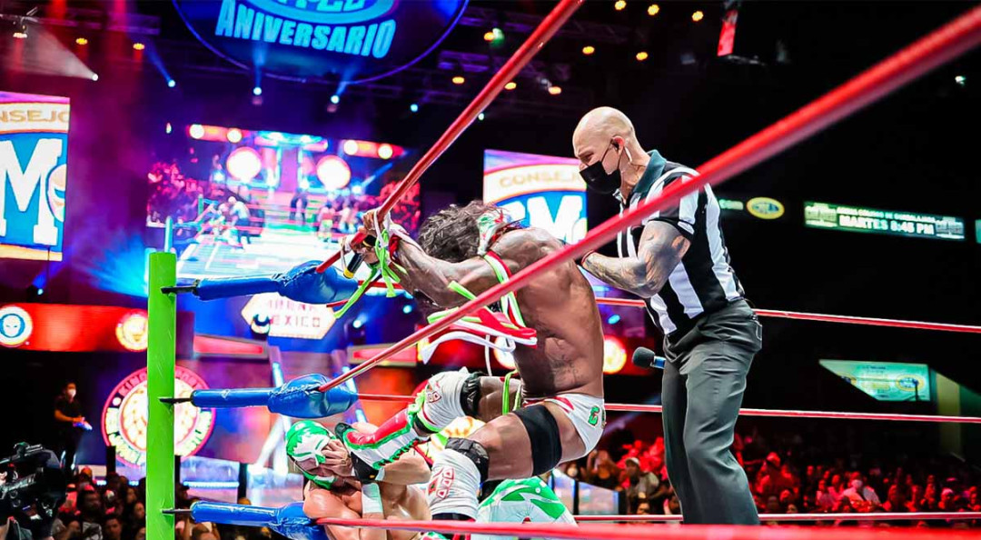 Soberano Jr y Dragón Rojo Jr se dan con todo